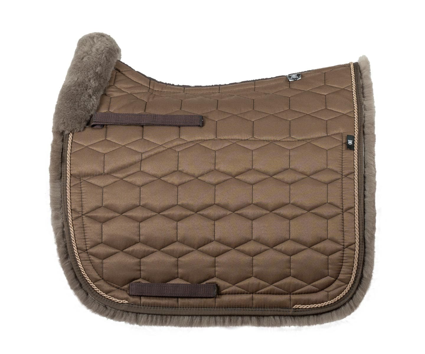 Mattes Dressur Underlag Taupe L m. Lam | Dansk Rideudstyr